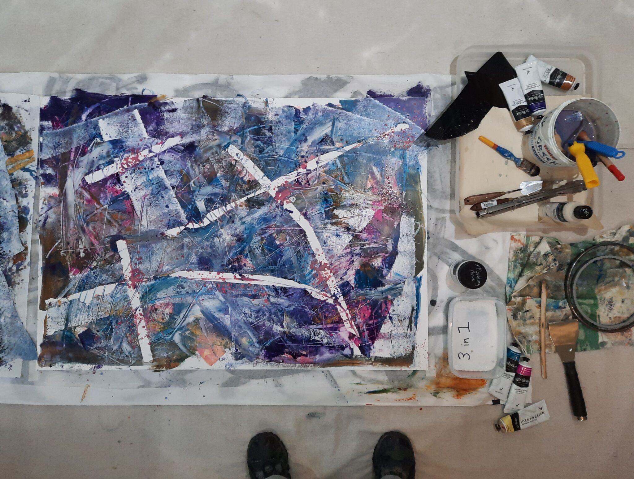 Meet Mixed Media Artist Wendy Galloway ‣ Art Trails Tasmania