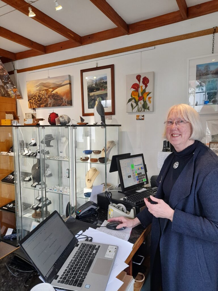 Friendly customer service at the Peppercorn Art Gallery Richmond ...